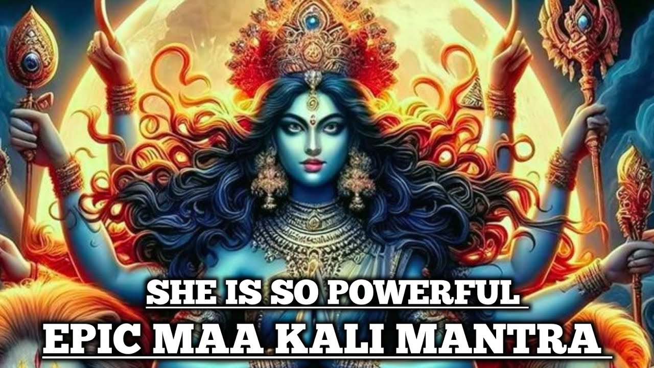 she is SO POWERFUL | VERY ANCIENT MAA KALI mantra | SHE SOLVES EVERY ...