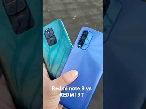 redmi note 9 vs REDMI 9T