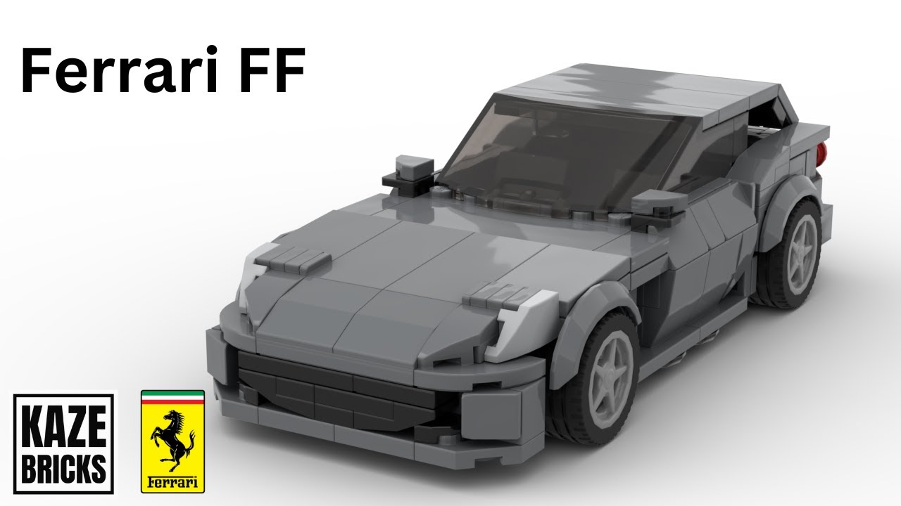 I made a Ferrari FF out of Lego - YouTube
