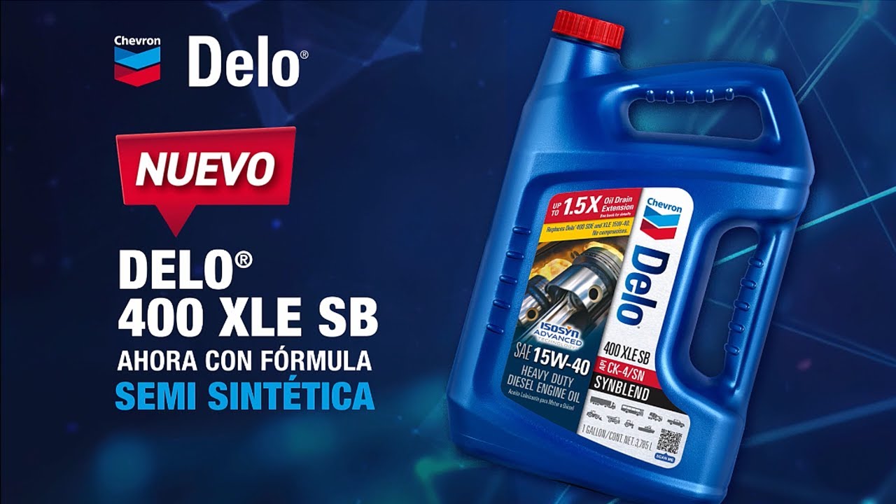 NUEVO DELO 400 XLE SB DE CHEVRON - YouTube