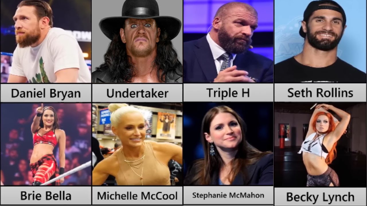 WWE Couples Who Are Married In Real Life | Undertaker, Michelle McCool ...