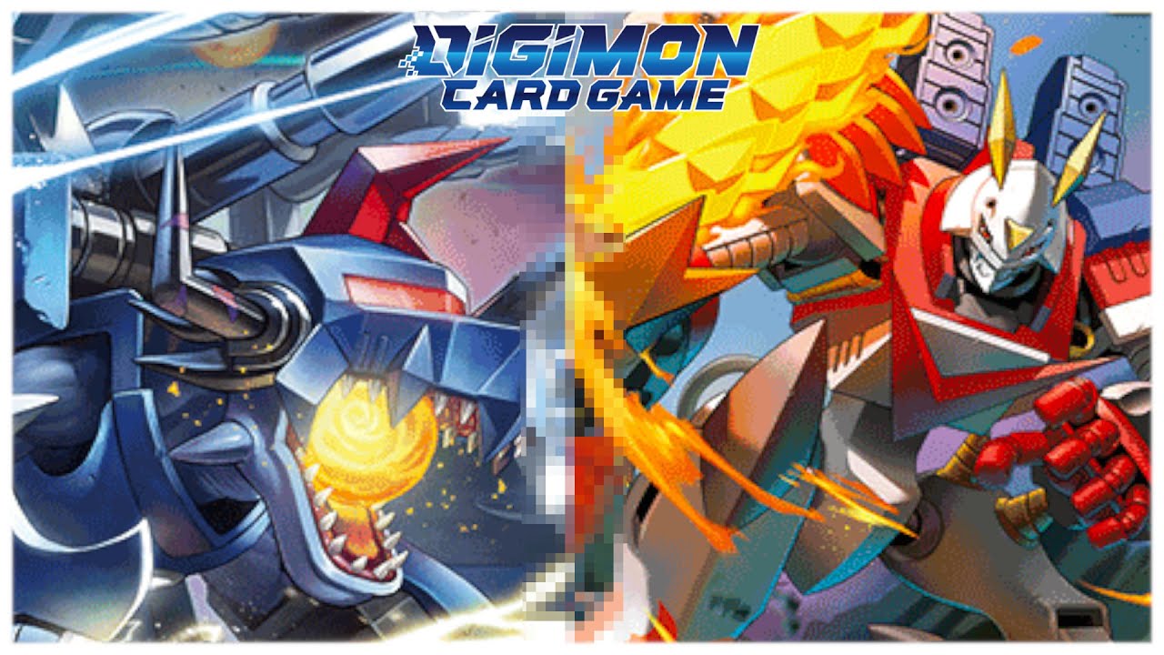 Xros Heart VS Blue Flare | Digimon TCG BT10 - YouTube