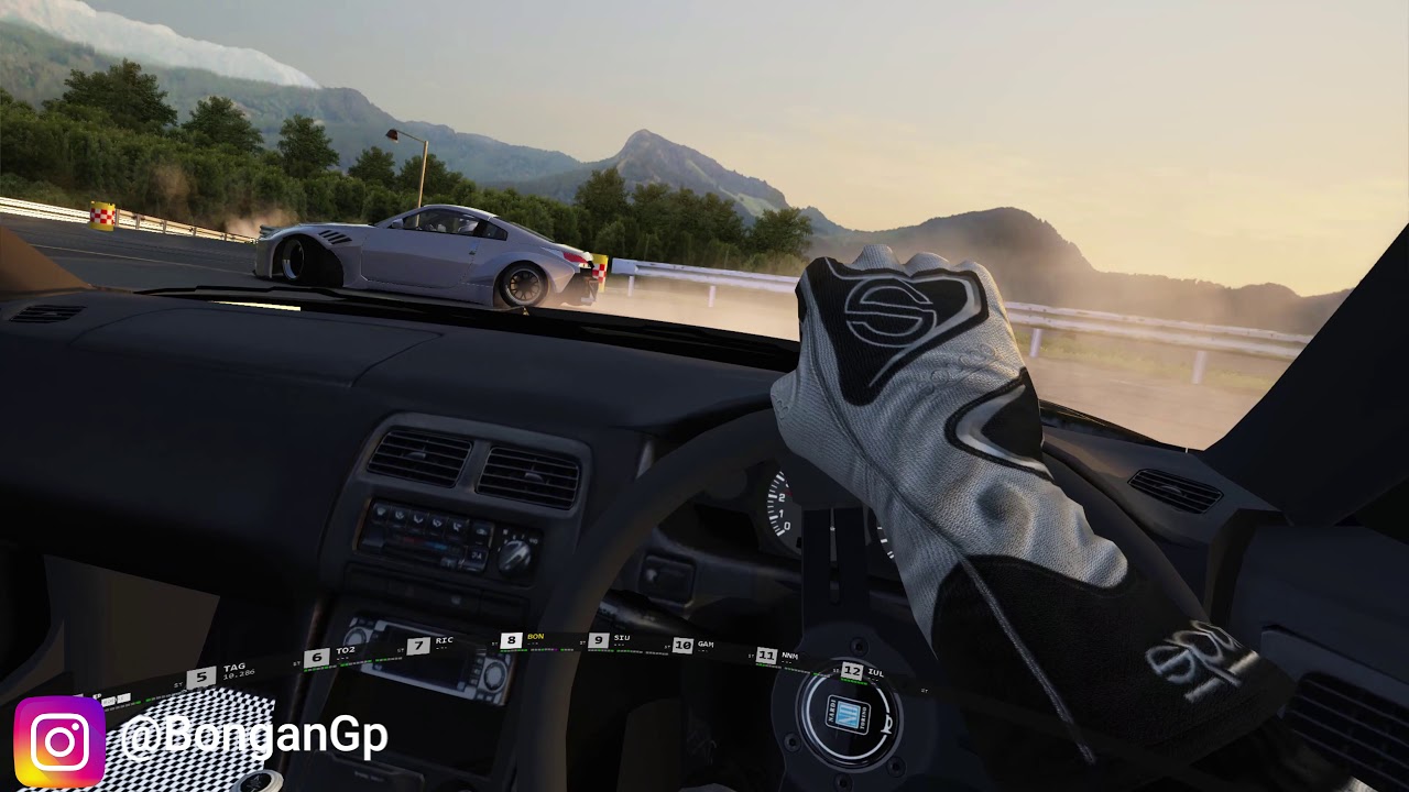 First time drifting online in VR(Oculus Rift) Assetto Corsa(4K) - YouTube