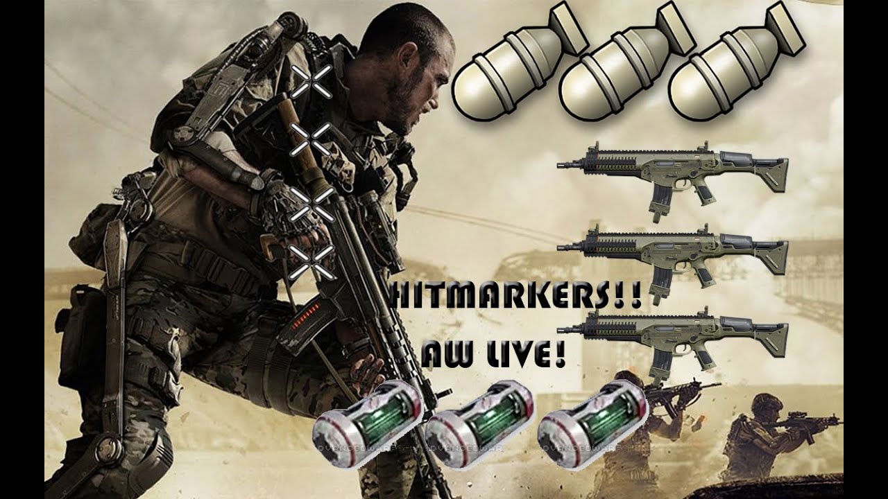 HITMARKERS!!! - Call Of Duty Advanced Warfare Live Commentary - YouTube