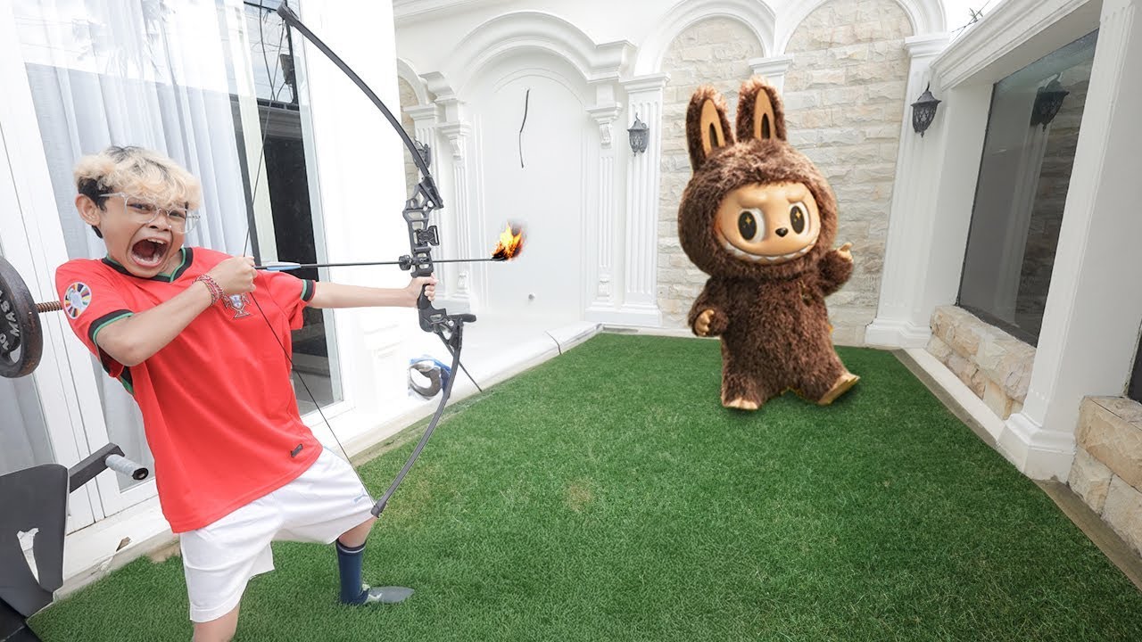 TAMAT!!! HARI TERAKHIR KEHIDUPAN BONEKA LABUBU EXE DI PANAH API BOCIL ...