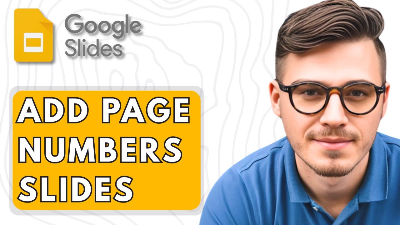 How To Add Page Numbers Google Slides [2025 Guide] - YouTube