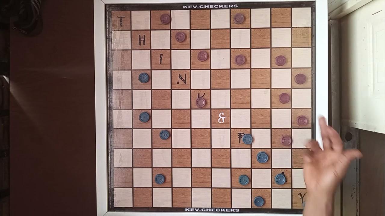 Draught Game Strategy | THE ART OF UPGRADING YOUR OPPONENTS PIECE TO ...