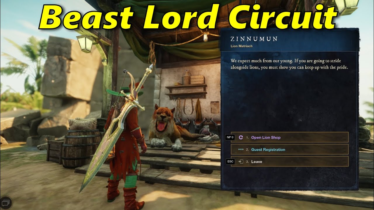 New World : Beast Lord Circuit - YouTube