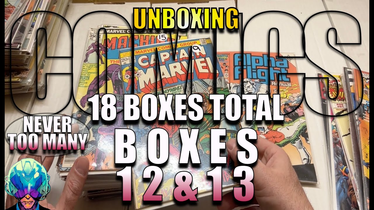 Mail Call: 18 BOXES OF COMICS, NEVER TOO MANY! [ Unboxing Comics ...