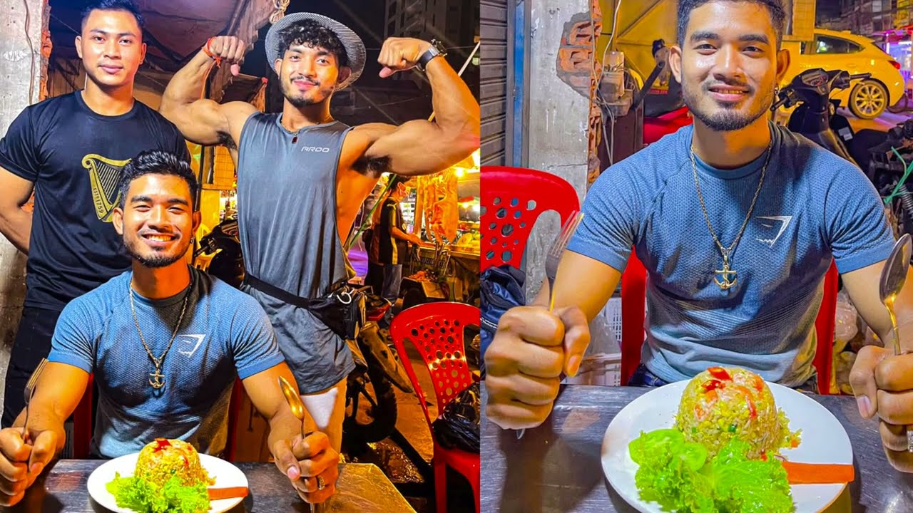 Trending Fried Rice on Facebook Made by A Group of Big Muscle Men ...