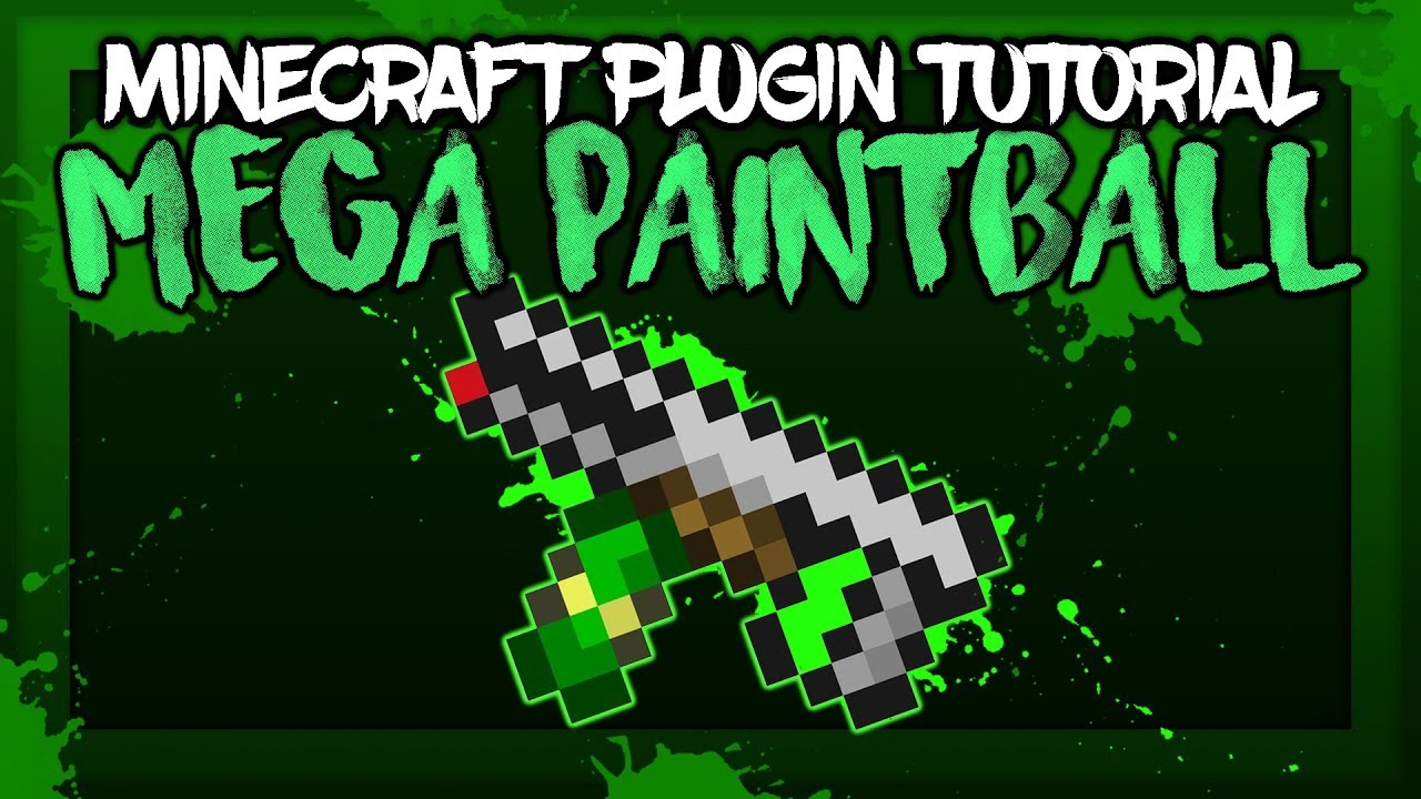Minecraft Plugin Tutorial: Mega Paintball - YouTube