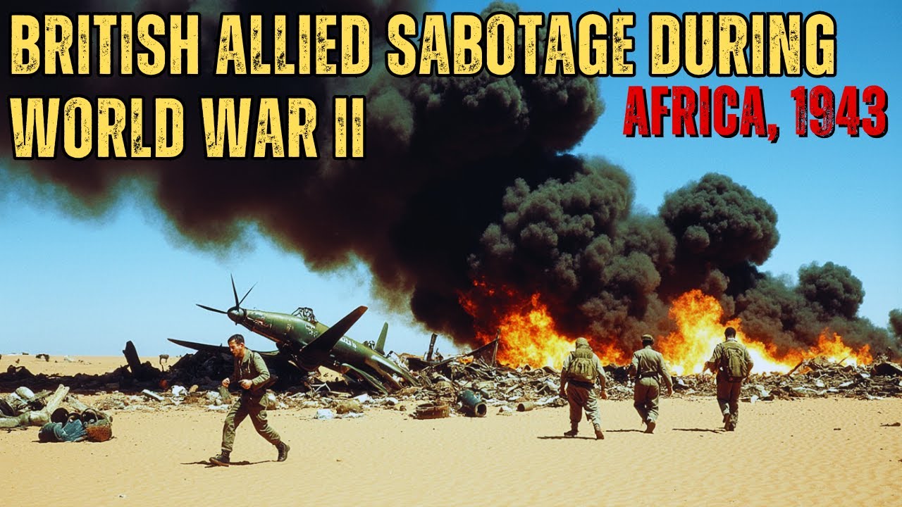 A 1942 WWII Sabotage Mission Behind Enemy Lines in North Africa by the ...