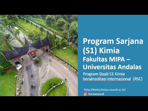 S1 Kimia Unand - YouTube
