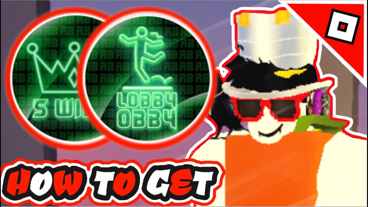 How to get the "Lobby Obby" AND the "5 Wins!" Badge in Roblox 🏆 RB ...