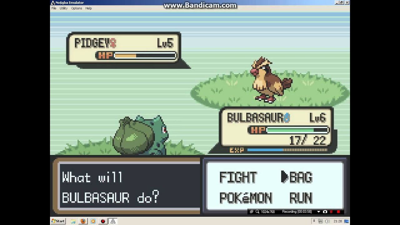 Pokemon FireRed Let's Play Part 2 [2nd Team Member] - YouTube