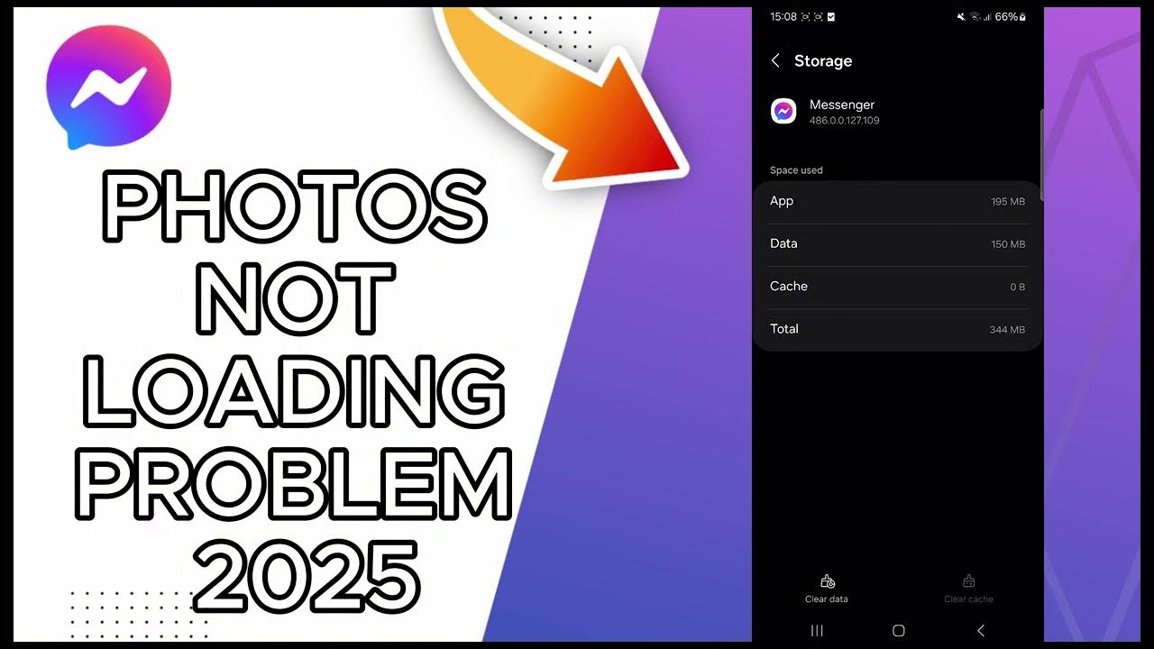 HOW TO FIX MESSANGER PHOTOS NOT LOADING PROBLEM 2025 - YouTube