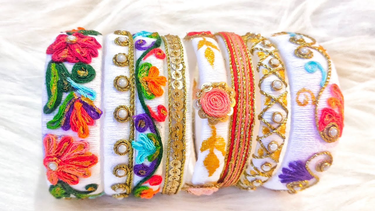 Handmade bangles - YouTube