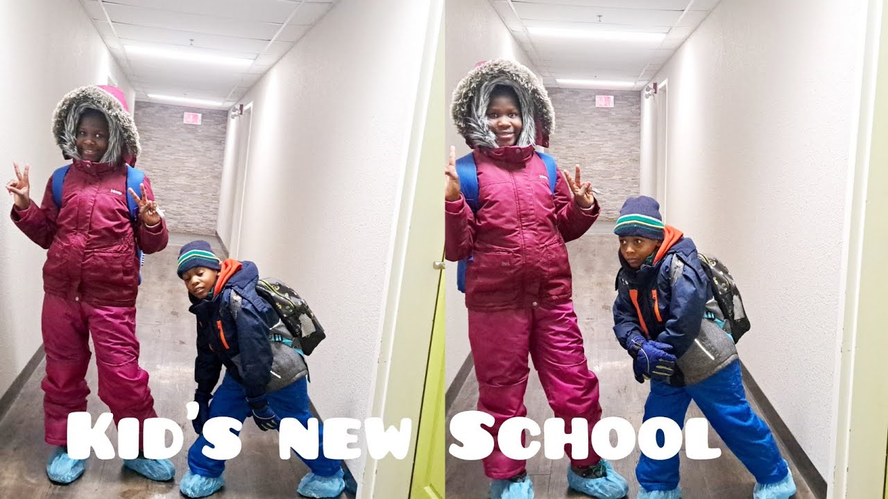First day in the new school|Kids new school - YouTube