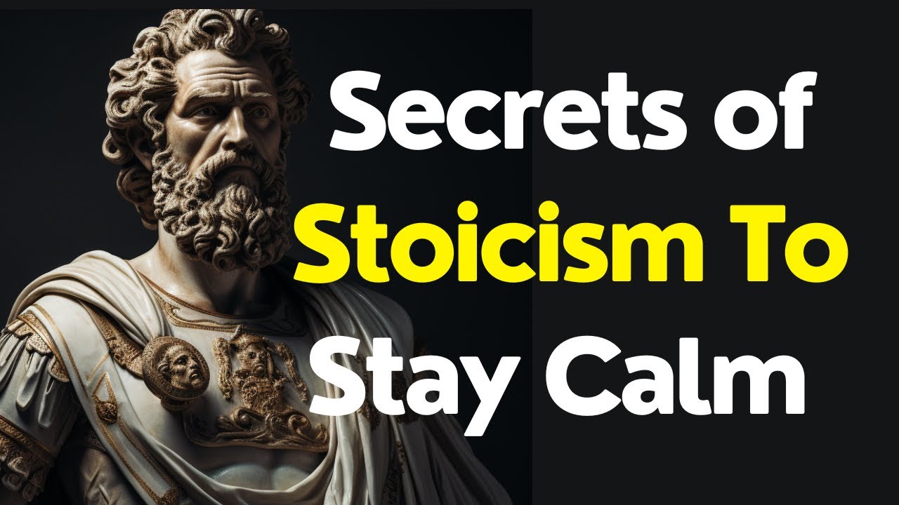 Secrets of Stoicism To STAY CALM #stoicism - YouTube