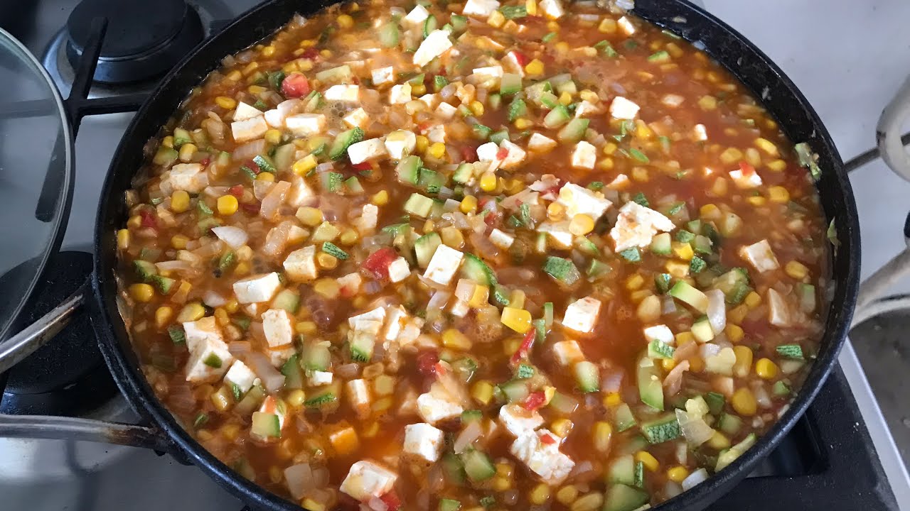 Delicioso Colache de Calabacita con Queso Estilo Sinaloa - YouTube