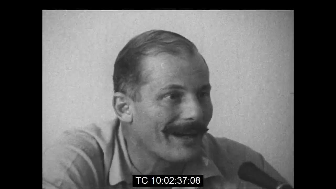 US Air Force Colonel Robin Olds Speaks About An Air Duel During the ...