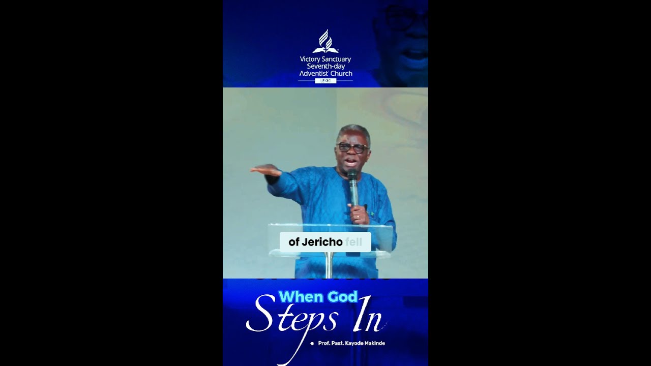 Discovering Redemption in the Unlikely City of Jericho - Prof. Kayode ...