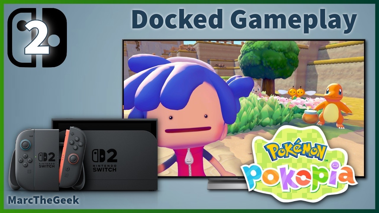 Pokémon Pokopia Gameplay on Docked Nintendo Switch 2 - YouTube