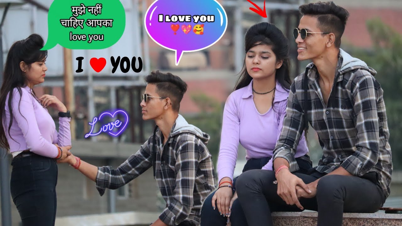 jealousy prank on girlfriend || (gone extremely emotional 🥺) Love story ...