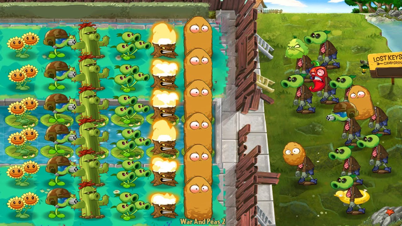 Plants vs Zombies 3 Gameplay ZomBotany 2 Mod - YouTube