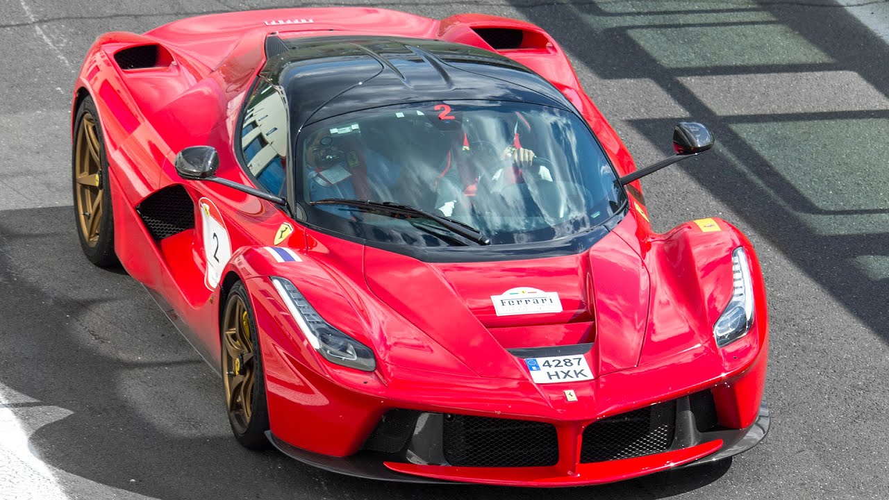 FERRARI LAFERRARI w/ GOLDEN WHEELS - REVIEW 2015 HQ - YouTube