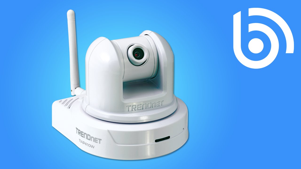 TRENDnet TV-IP410W WiFi IP Camera - YouTube