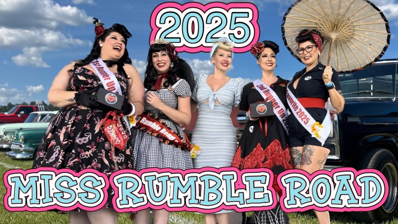 Miss Rumble Road 2025 - Pin Up Contest - WW Rumble at the Ranch - YouTube