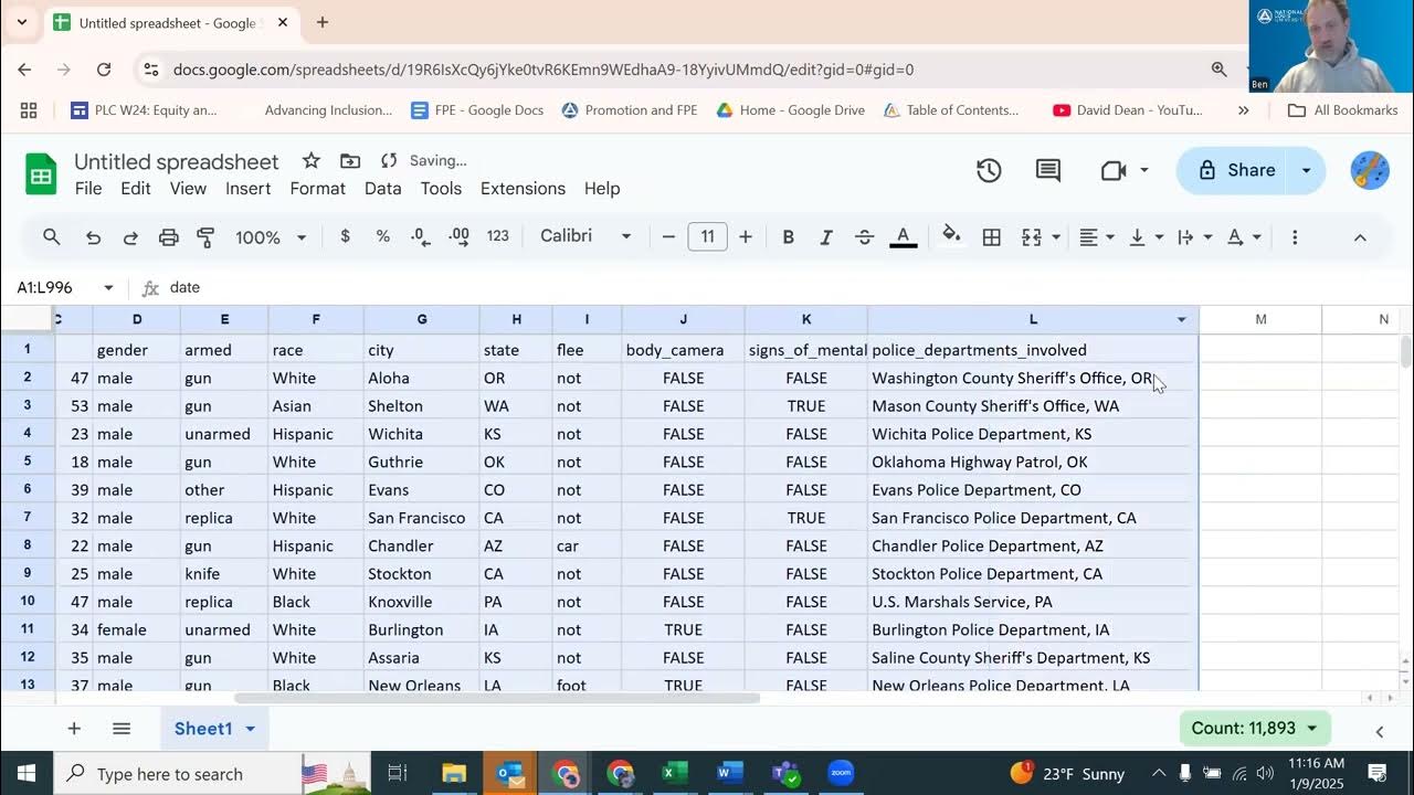 Creating a Bar Chart from Raw Data - YouTube