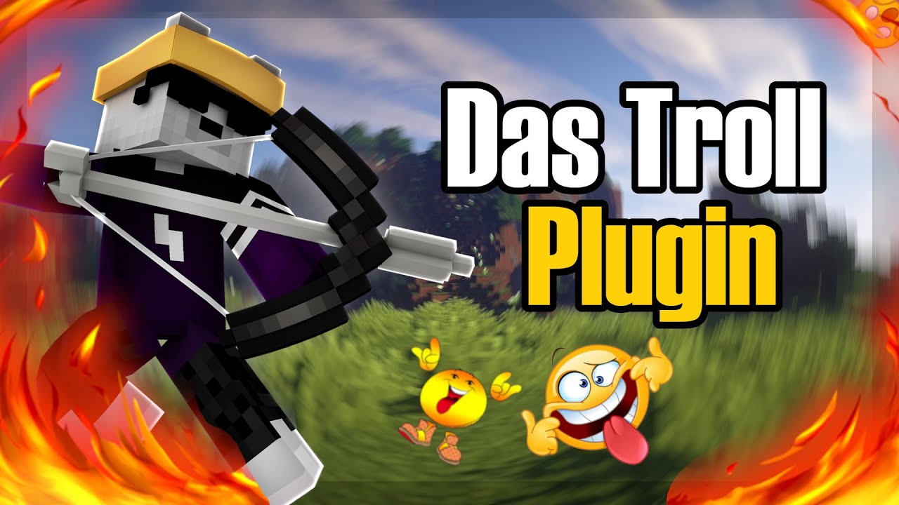TROLL PLUGIN 100% KONTROLLE 🤫😱 | MINECRAFT PLUGIN VORSTELLUNG 1.8-1.19 | German/Deutsch - YouTube