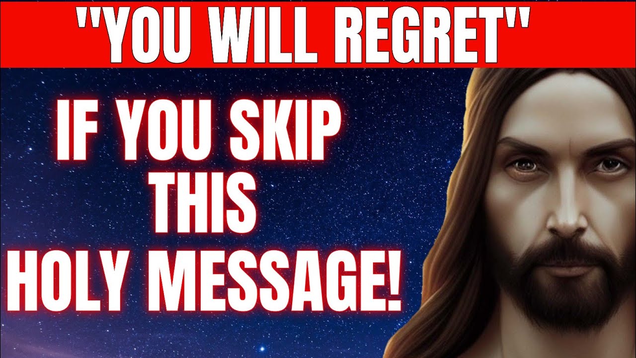 🛑 God Message For You Today 🙏🙏 | Be Careful "Don't Skip Holy Message" | God Says - YouTube