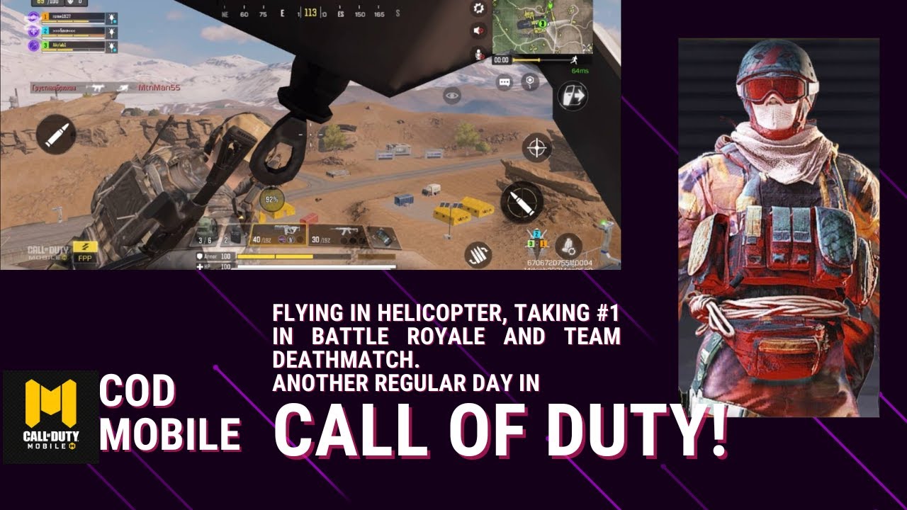 Call Of Duty Mobile (COD) | Took First Places In Couple Plays! NEW SKIN ...