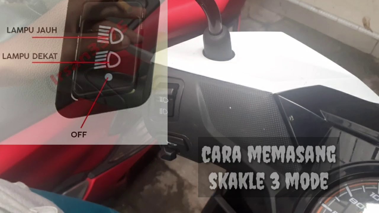 Cara mamasang saklar 3 mode dengan mudah - YouTube