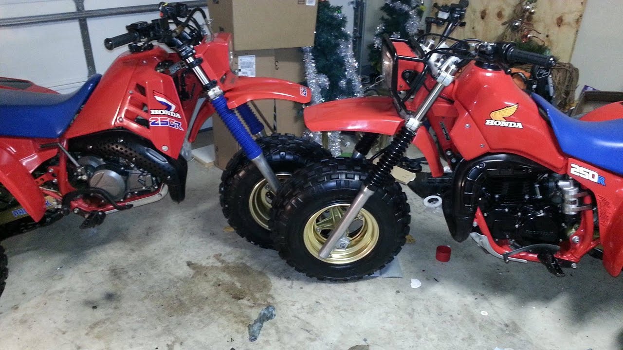 Atc 250r ATC 200x ATC 350x Tri Z Quadzilla - YouTube