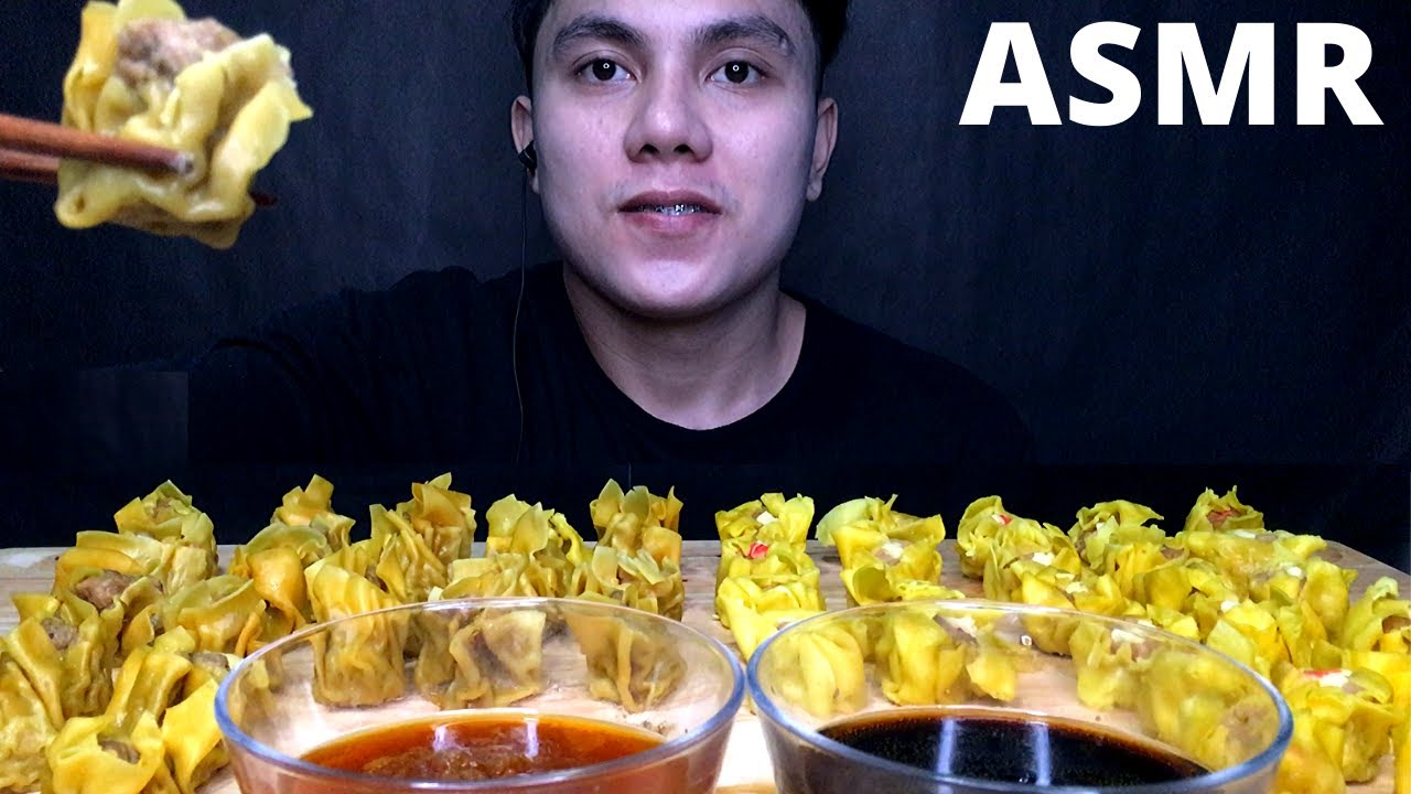 ASMR STEAMED SIOMAI MUKBANG PINOY | FILIPINO FOOD (No Talking) EATING ...