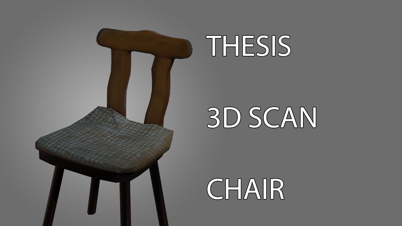3D scan - Chair - YouTube