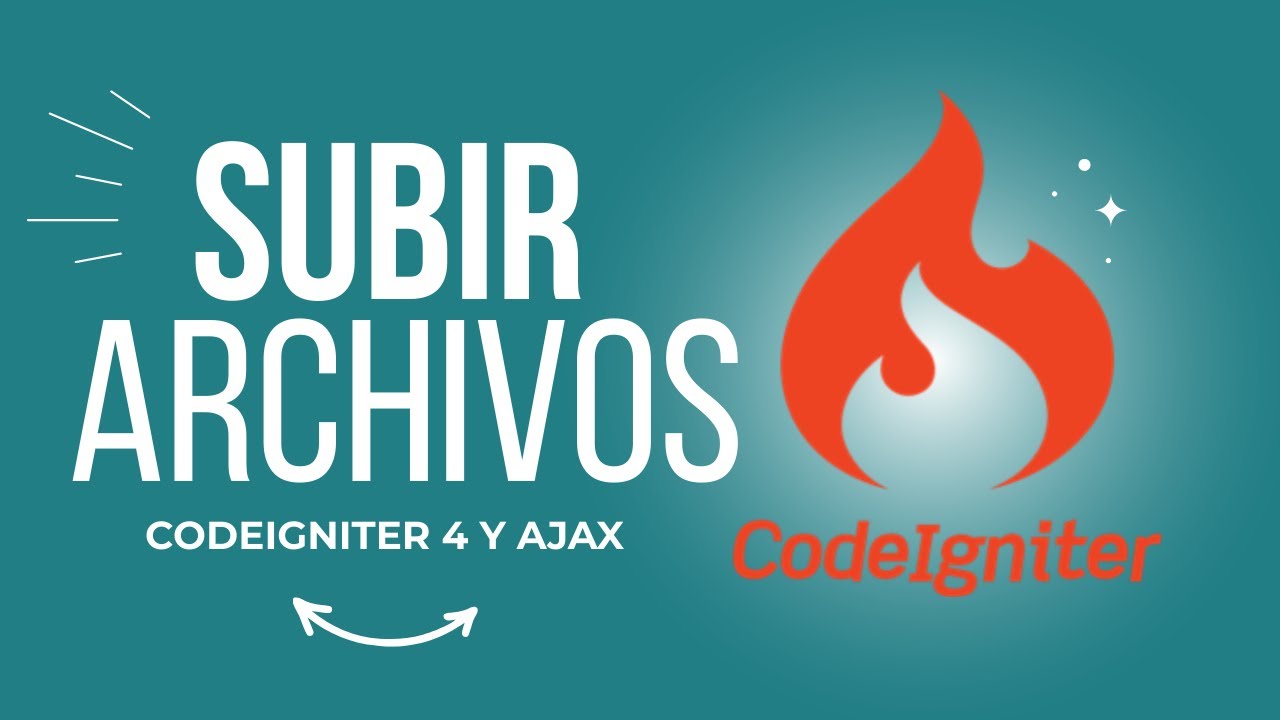 Subir archivos con CodeIgniter 4 y jQuery/Ajax parte 2 - YouTube