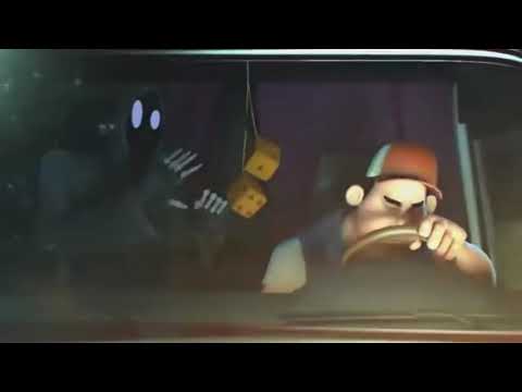 Azrail & Kamyon sürücüsü kısa animasyon film