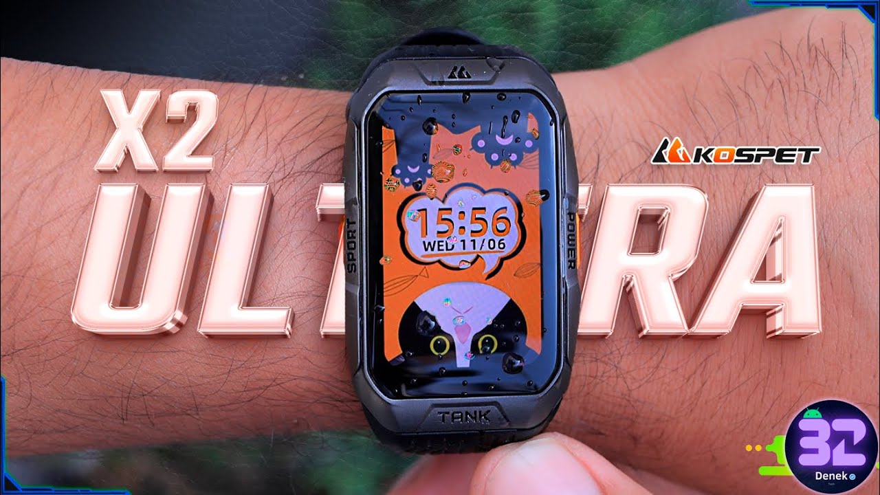 Una Band con llamadas Ultra Resistente | KOSPET TANK X2 Ultra Review ...