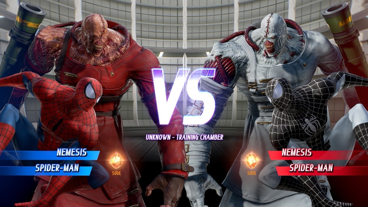 Red Nemesis & Spider-man VS White Nemesis & White Spider-man - Marvel ...