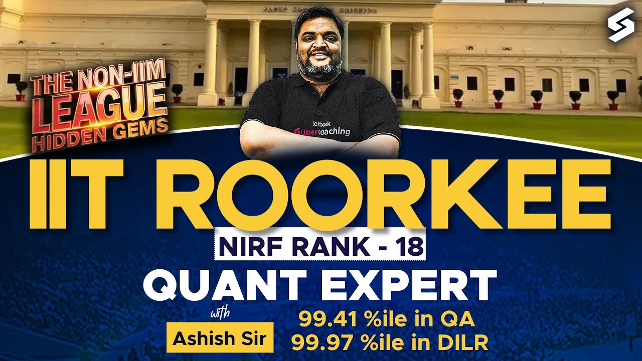 The Non IIM League | All About IIT Roorkee | Placements | Fee ...