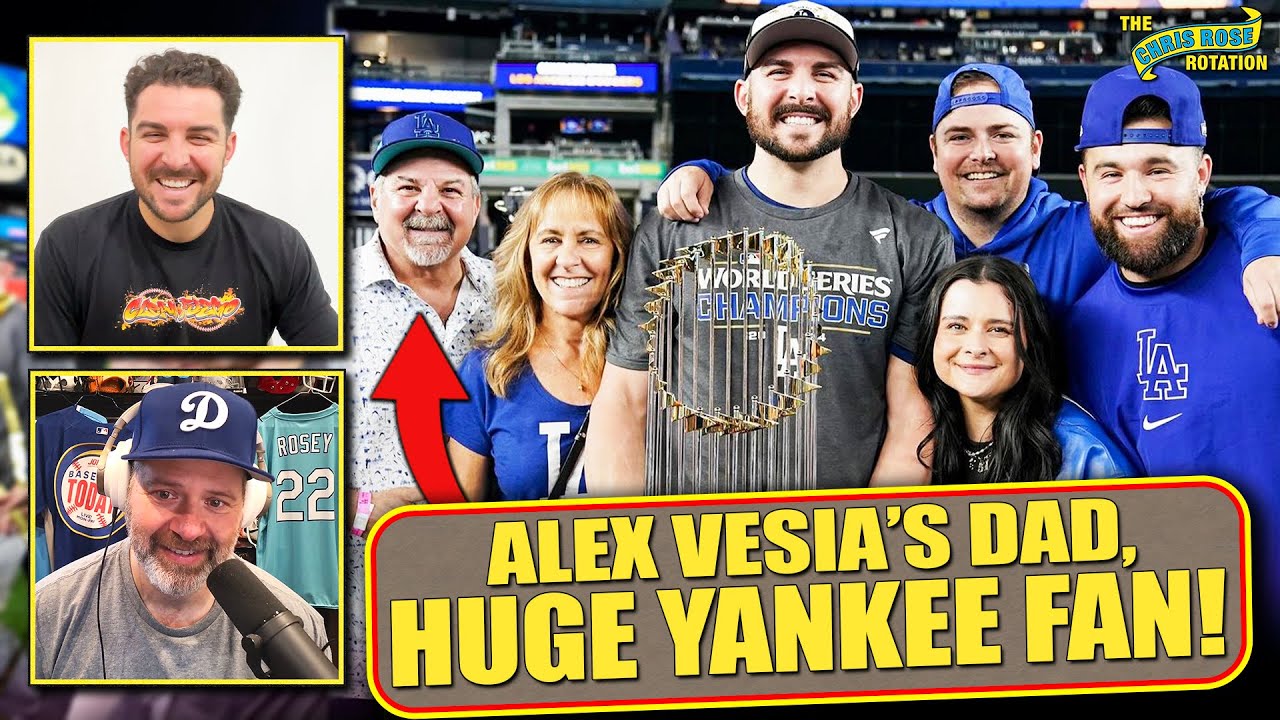 263 | Alex Vesia's Dad wanted to wear a split Yankee/Dodger jersey to ...