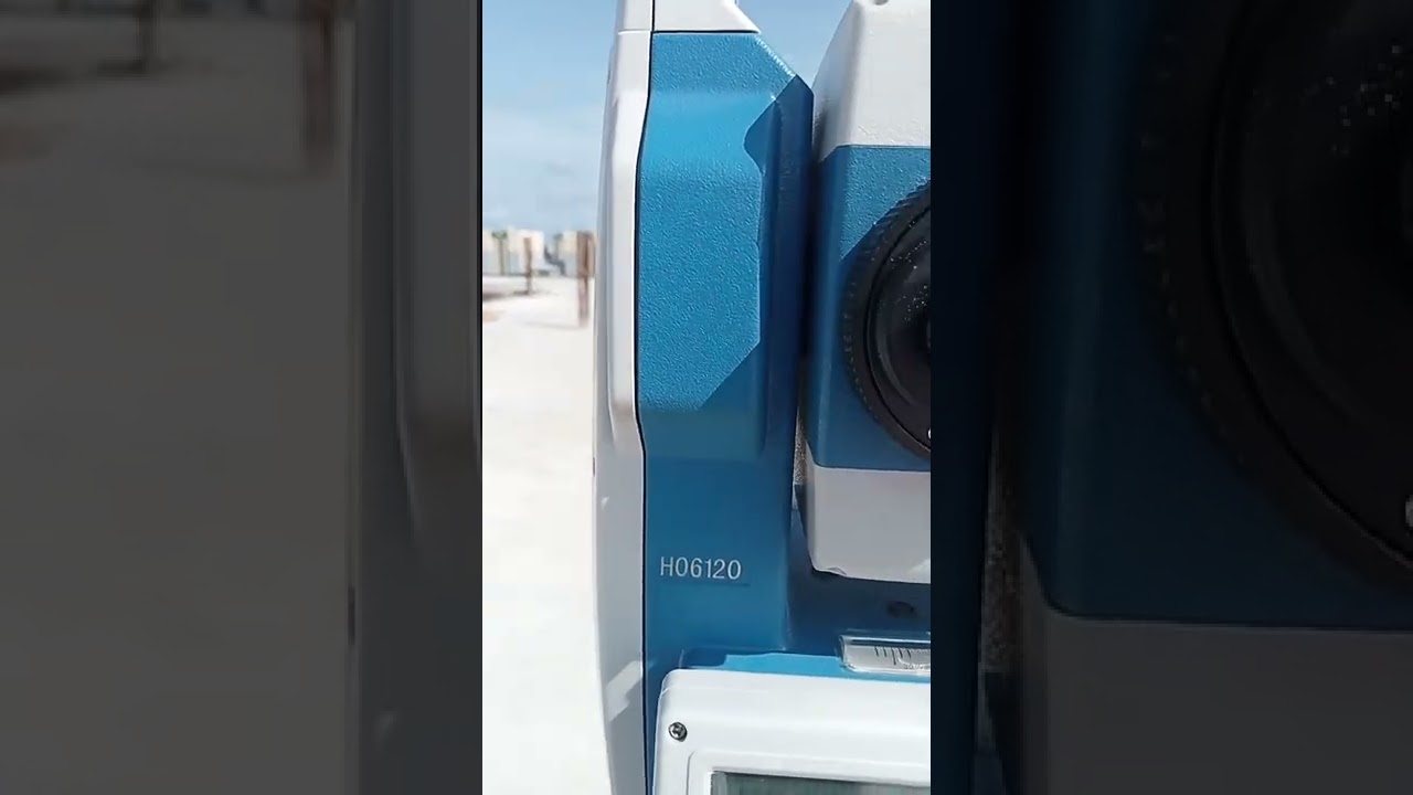 How to set out Column points with CHCNAV Total Station - YouTube