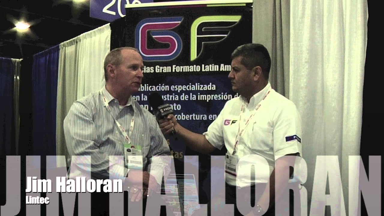 Interview with Jim Halloran, Vice President for Lintec, at GOA 2015 ...