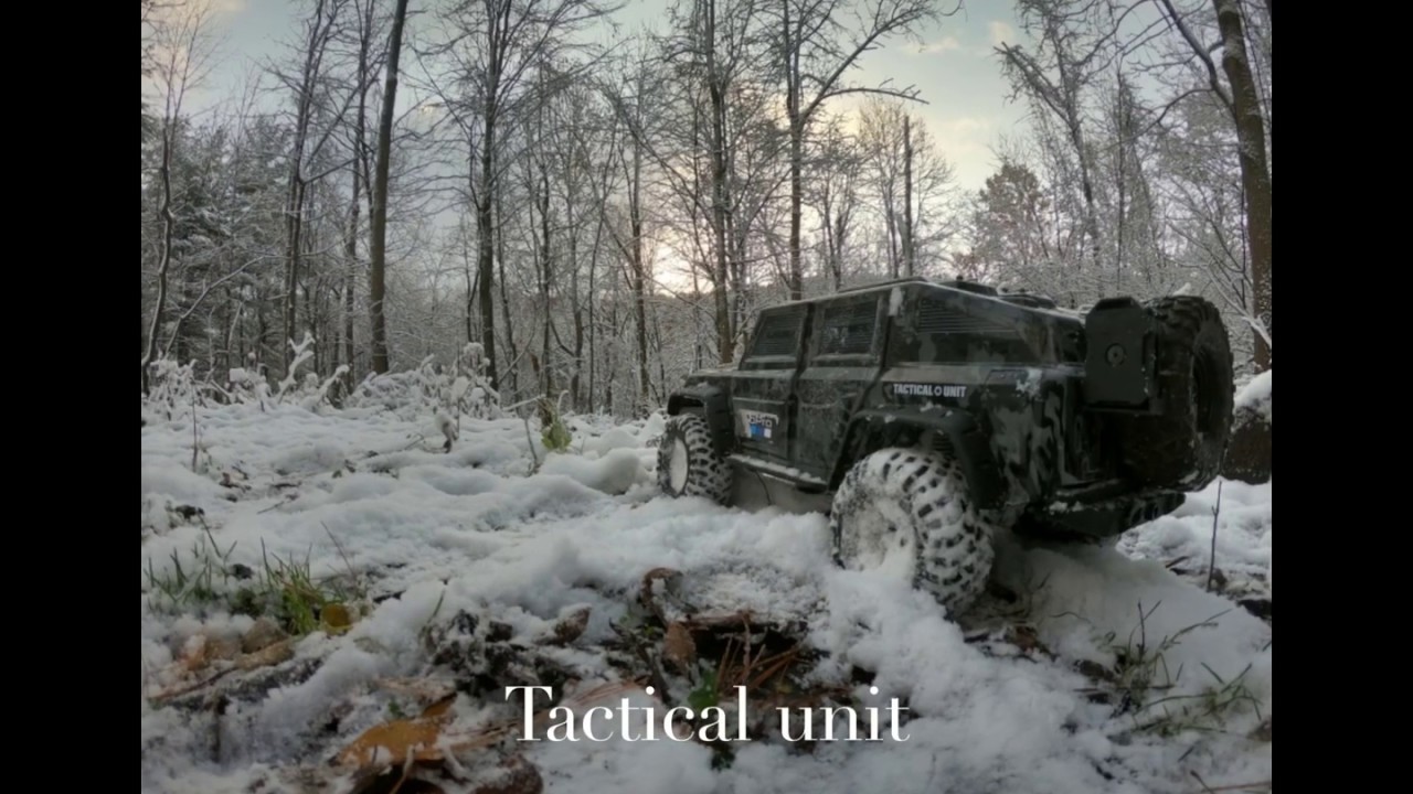 Tactical unit vs snow - YouTube