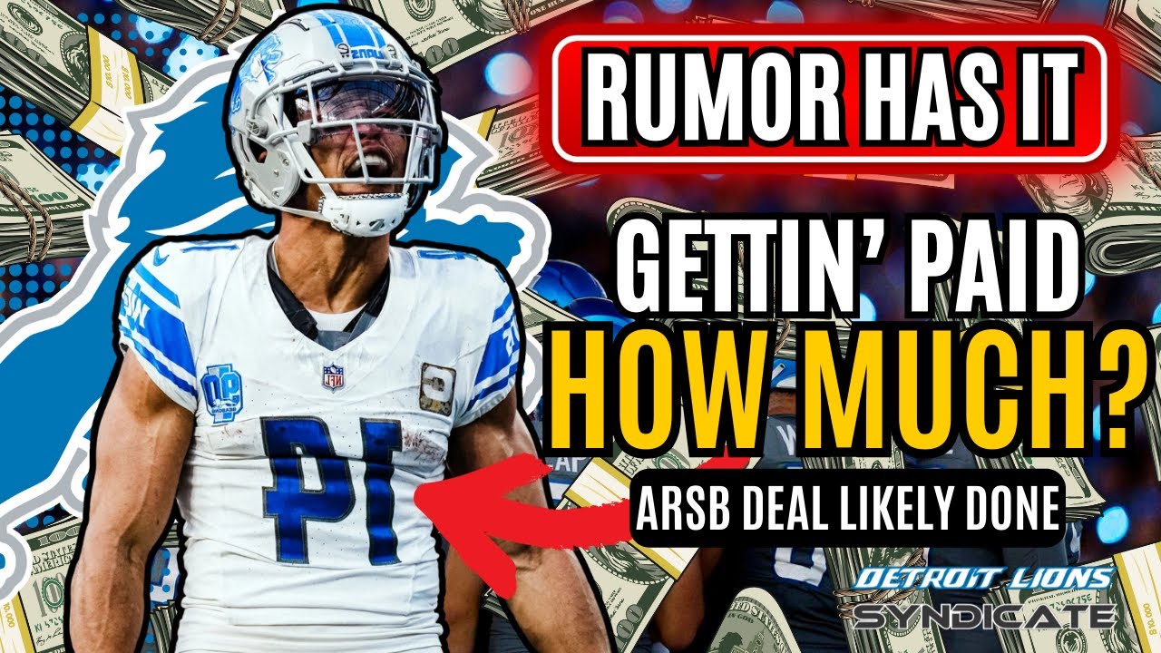 RUMOR HAS IT: The Detroit Lions have UNOFFICIALLY Extended WR Amon-Ra ...